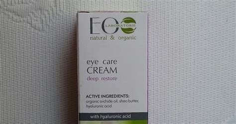 Un viento del este: EO Laboratories Eye Care Cream Deep Restore ...