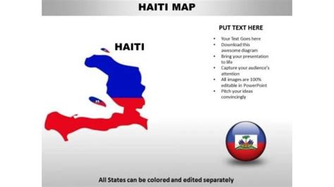 Haiti Powerpoint Maps Powerpoint Templates Slides And Graphics