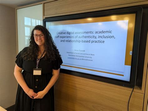 Anne Everett On Linkedin I Was Very Excited To Present My Work On