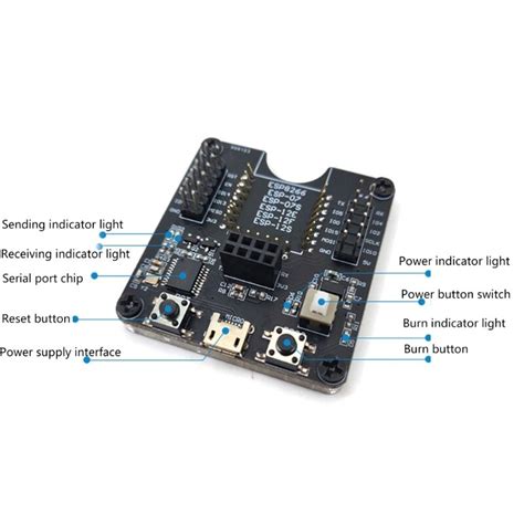 Esp8266 Test Frame For Esp 12s 12f 12e 07s 07 01s 01 Esp8266 Wifi