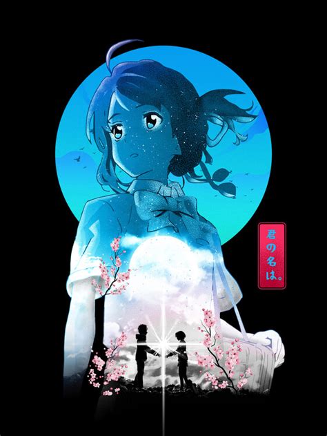 Poster Plakat Mitsuha Miyamizu Your Name Gaver Merch Europosters