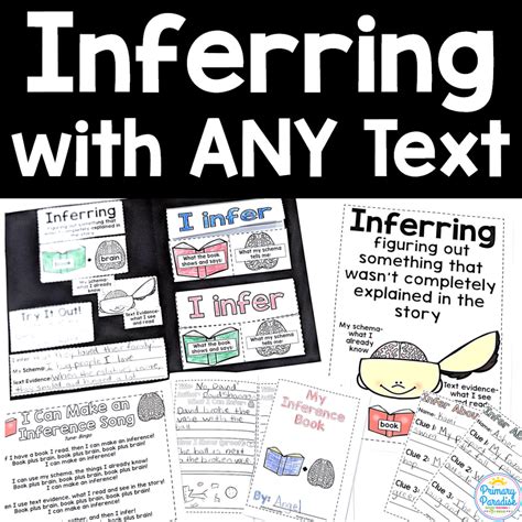 Inferring Activities For Any Text Help Students Learn To Make Inferences
