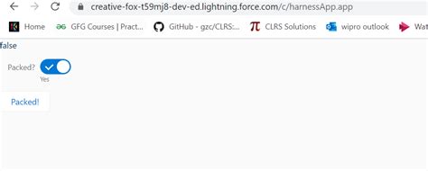 apex why does the toggle load in checked state even though i have