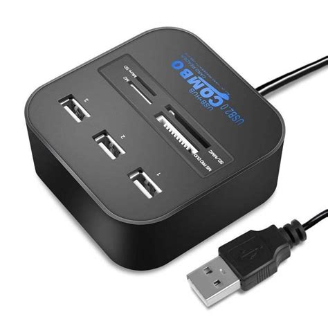 All In One Combo Multiport Usb Hub Adapter With Multi SD Card Reader VividKart