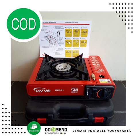 Jual KOMPOR GAS 1 TUNGKU KOMPOR GAS PORTABLE MYVO KOMPOR PRAKTIS