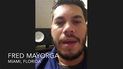 Interview With Fred Mayorga Miami Florida Media Collections Online