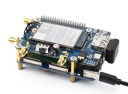 RM520N GL 5G HAT For Raspberry Pi With Case Quad Antennas LTE A