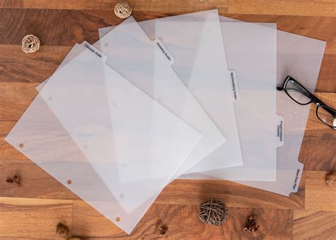 Poly Index Tabs Speedbinder