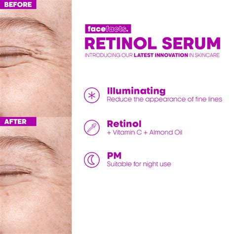 Face Facts Retinol Facial Serum 30ml Skin Care Feel22