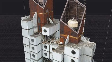 Gluon Using 3d Data To Save The Nakagin Capsule Tower Nakagin