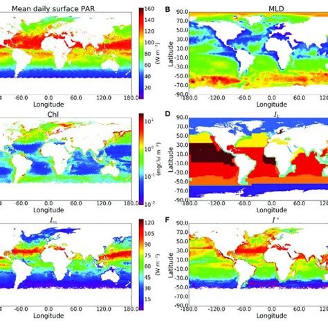 Map Showing The Input Data And Resulting I Estimates At The Global Download Scientific