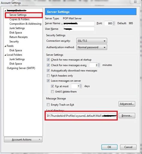 How To Move Thunderbird Mails Or Profile Data From One Location To