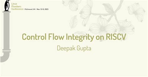Control Flow Integrity On Riscv Rivos Inc