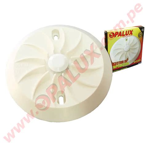 Detector De Temperatura 24v Opalux” Alerta Al Llegar A 57°c Para