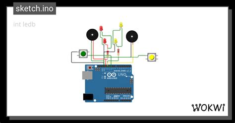 Percobaan Wokwi Esp32 Stm32 Arduino Simulator