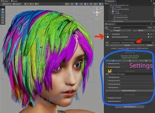 Using Unity S Strand Based Hair Package Scthe S Blog
