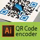 QR Code Generator For Illustrator By Metisigor GraphicRiver