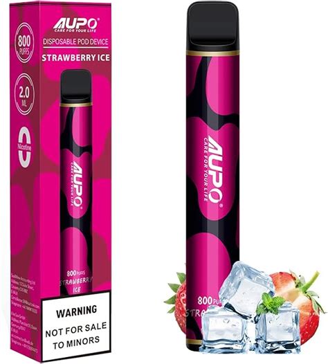 AUPO Disposable Vape 800 Puffs No Nicotine Vape Pens For Puff E