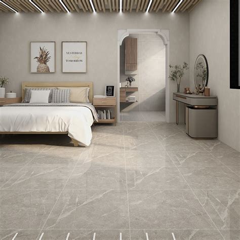 60x60 80x80 Glossy Marble Floor Tiles Polished Glazed Porcelanto