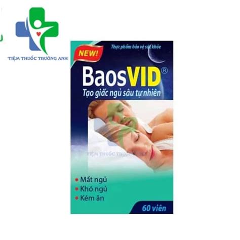 Baosvid Viên Uống Hỗ Trợ ăn Ngon Ngủ Sâu Giấc