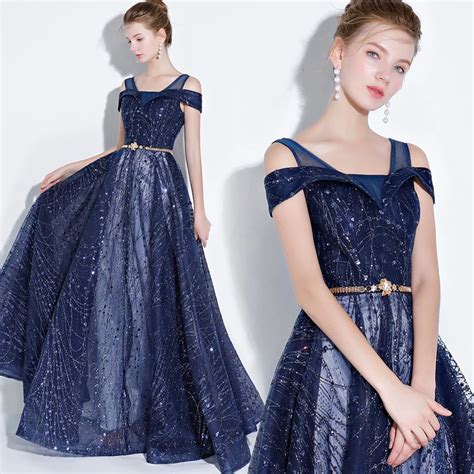 Gorgeous Long Women Evening Gowns Off The Shoulder Party Dress Wedding