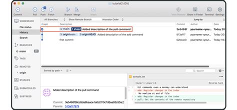 tạo xung đột git tutorial nulab