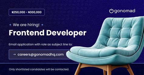 Tech Recruitment Frontend Developer Gonomad Blog