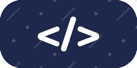 Значок кода в Png Svg