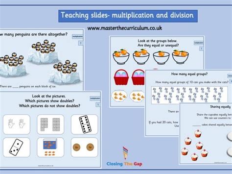 Year 1 Multiplication And Division Teaching Slides White Rose Style By Closingthegapltd