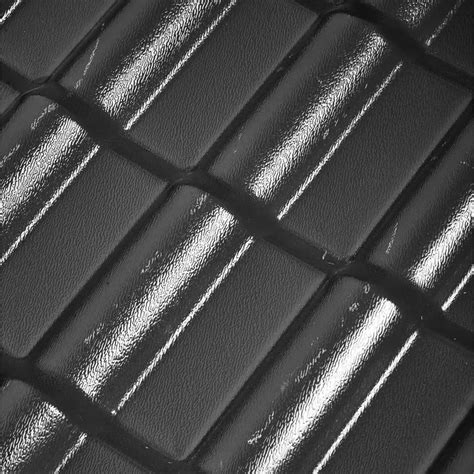 Teja Colonial Upvc Termoacústica 25mm Negra Colteplast Sas