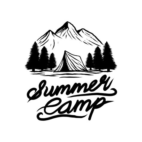Adventure Summer Camping Vector Illustration 2128349 Vector Art At Vecteezy
