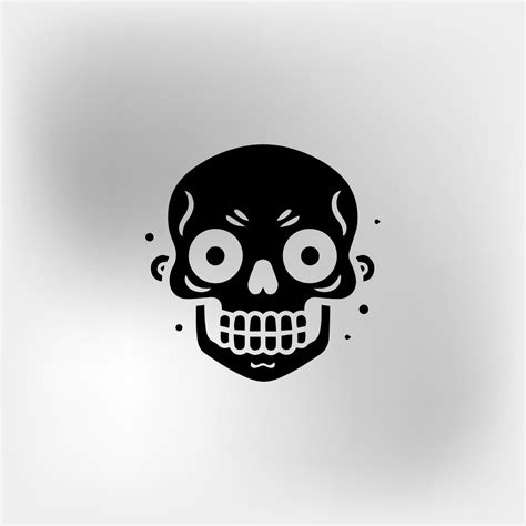 Skull Icon Vector Illustration 30463276 Vector Art At Vecteezy