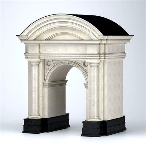Portal Architecture 3d Model