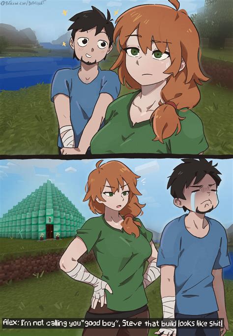 Alex Minecraft Danbooru