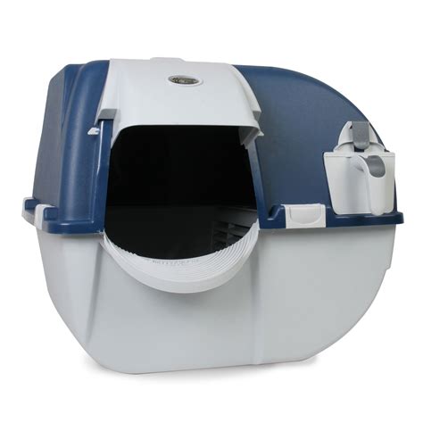 Omega Paw Roll N Clean Self Cleaning Litter Box Automatic Kitty Sifter
