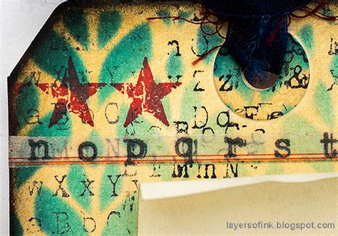 Layers Of Ink Typewriter Tag Tutorial
