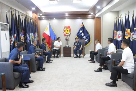 Pnpaaai Pays Courtesy Visit To 30th Chief Pnp Pgen Rommel Francisco D