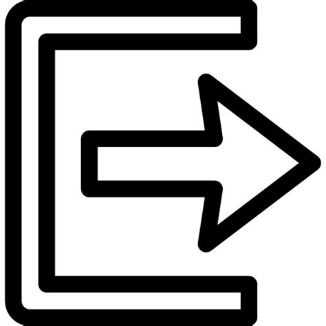 Exit Button Icon At GetDrawings Free Download