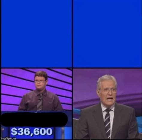 Jeopardy Blank Template Imgflip