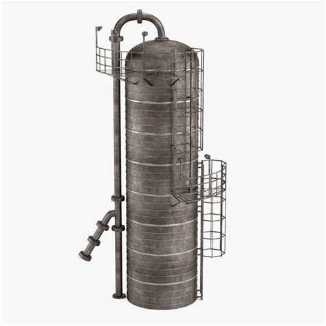 Distillation Column 3d Model
