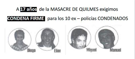 Violencia Policial A 17 Años De La Masacre De La Comisaría Primera De