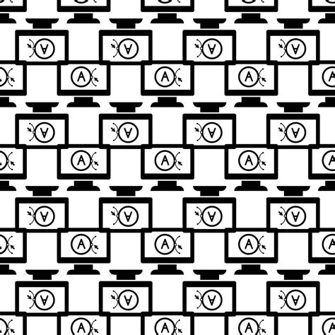 Brand Vector Computer Design Pattern Seamless Vector 15881907 Vector