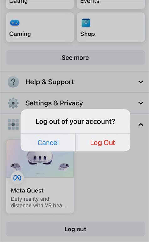 Logout Facebook How To Log Out Of Facebook Messenger