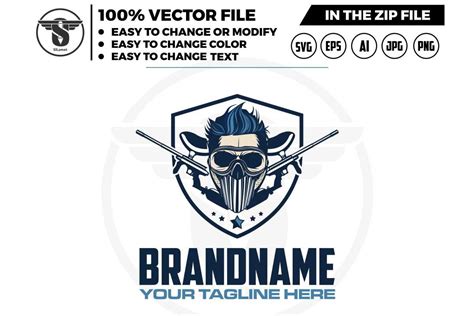 Cool Paintball Logos