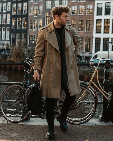 50 Stunning Trenchcoat Office Outfits For Men 2025