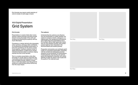Digital Presentation Grid System For Indesign Behance
