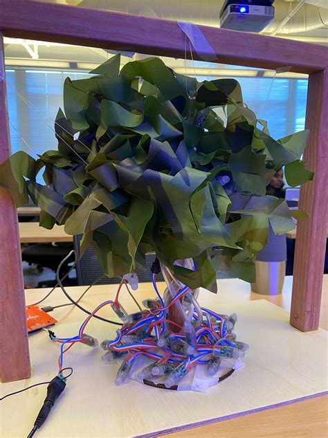 Creating An Interactive Tree The Evolution Of My Project Aesthetics Of Design