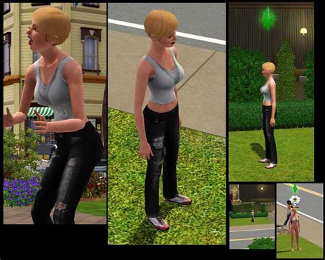 Mod The Sims New Scarlett Top And Bottom Meshes Fits Ea Meshes