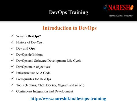 PPT Best DevOps Training Institute PowerPoint Presentation Free Download ID