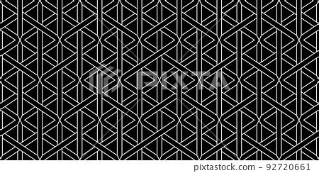 幾何線條圖案背景素材 插圖素材 92720661 PIXTA圖庫